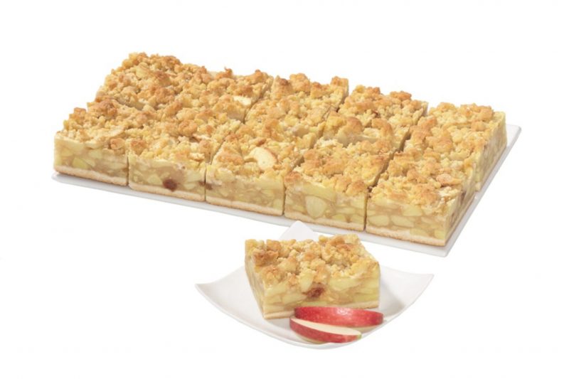 3414 APFEL-SCHNITTE mit Butterstreusel – K&D Backwaren I ...