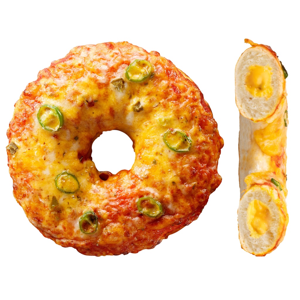 3623 Gefüllter Pizza-Donut Cheddar-Jalapeno - KD Backwaren I ...